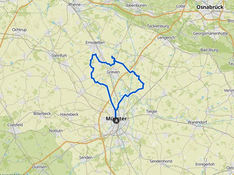 Rund um Greven | Rennrad-Tour | Komoot